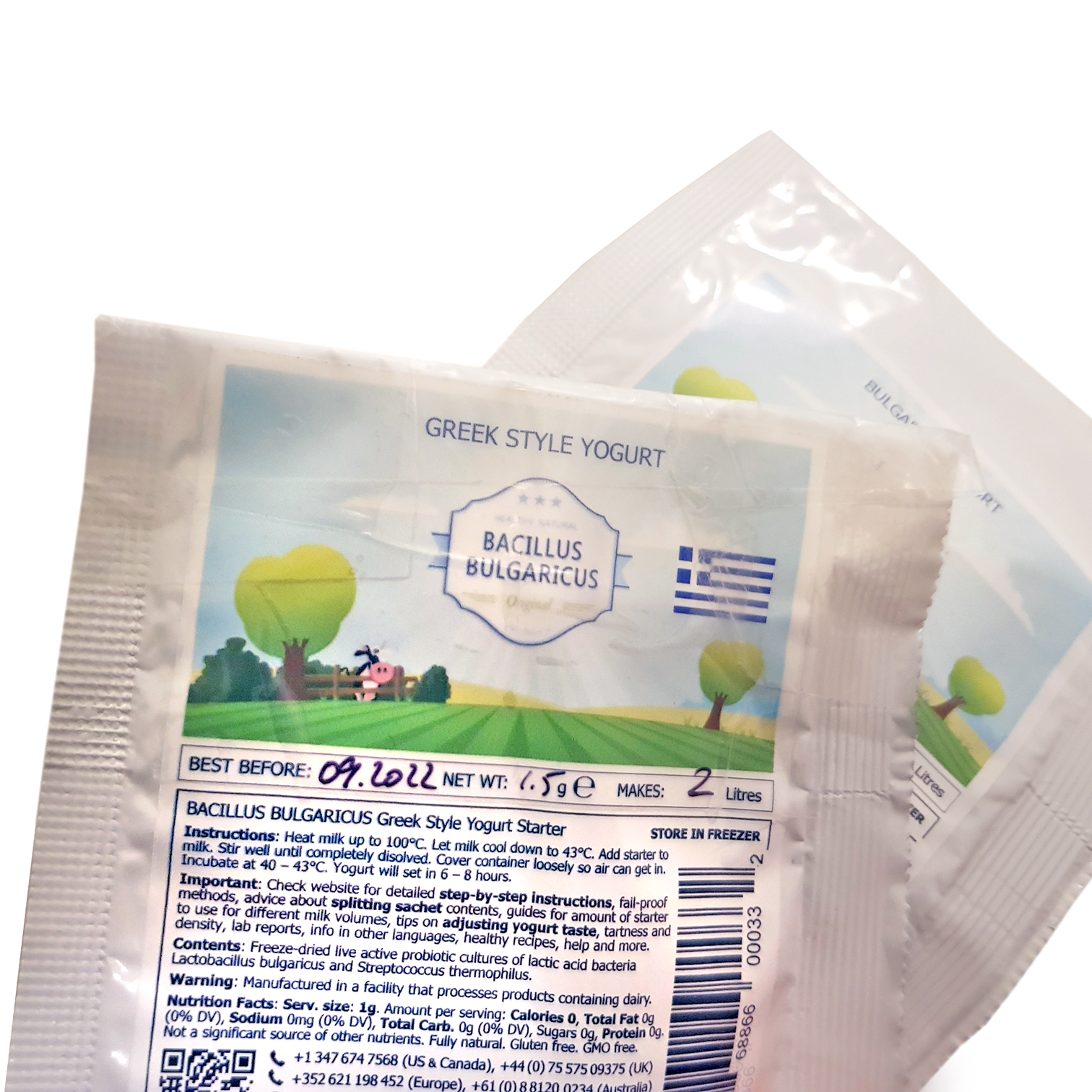 Empfehlung: Heirloom-Joghurt-Starter „Greek Style” von Bacillus ...